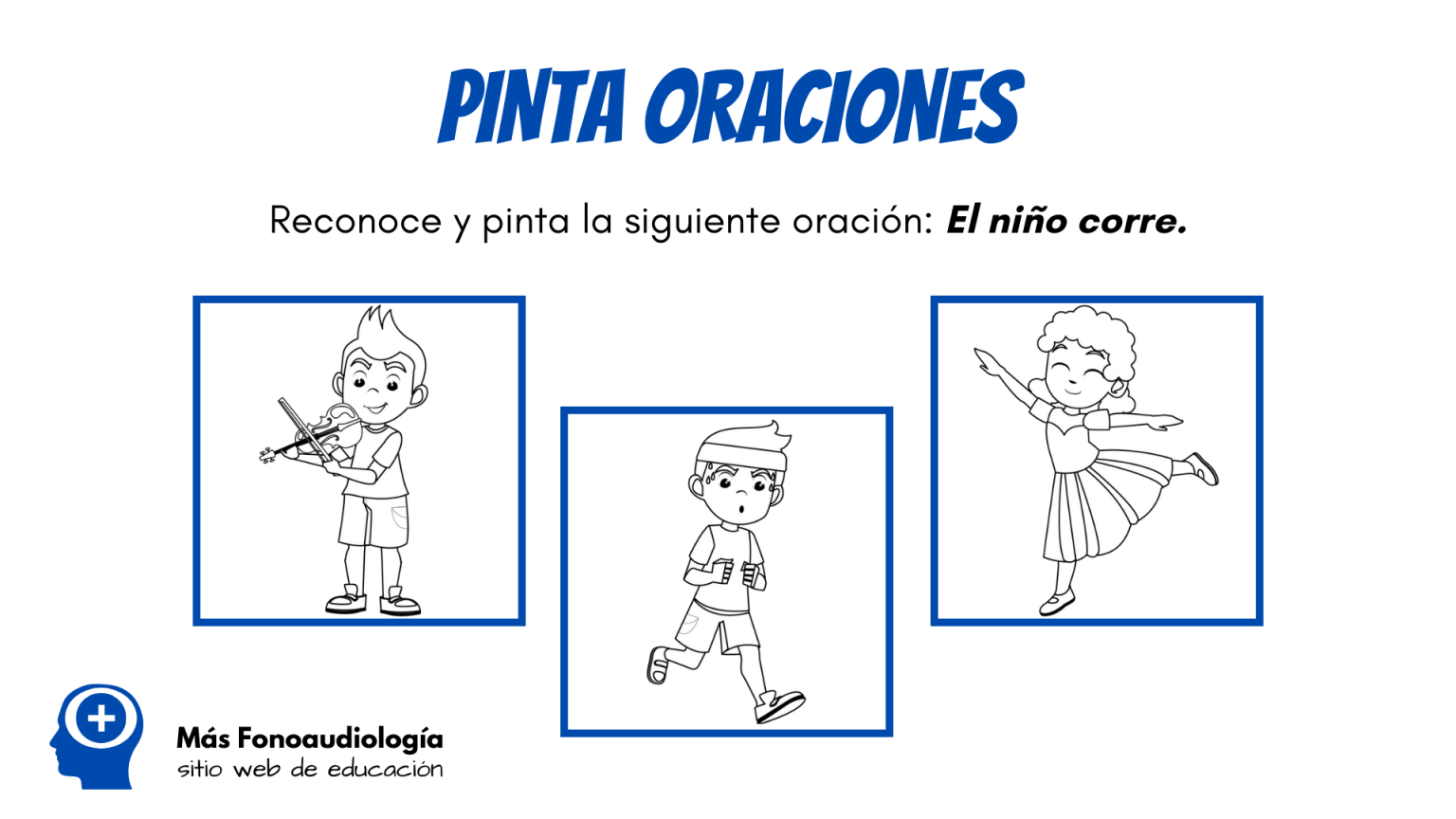 comprensión y formación de oraciones simples Bonita actividad pintamos ...