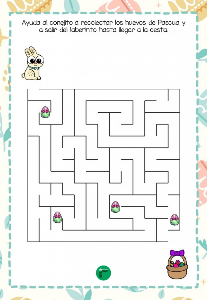 Preciosos laberintos de Pascua - Orientacion Andujar