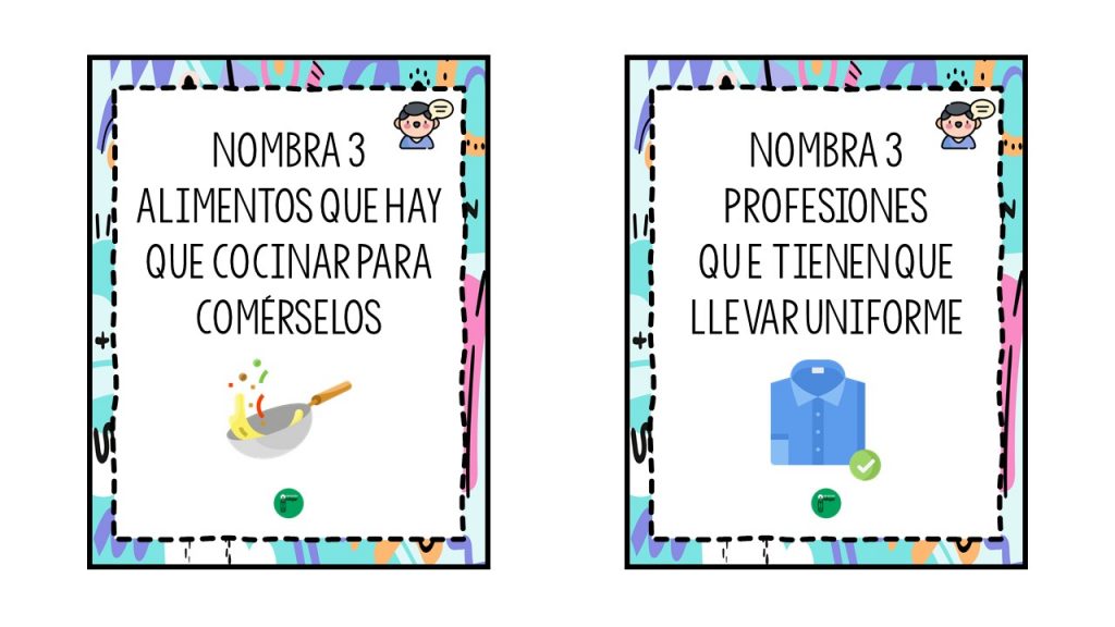 Tarjetas de conversación para trabajar la expresión oral en el aula ...