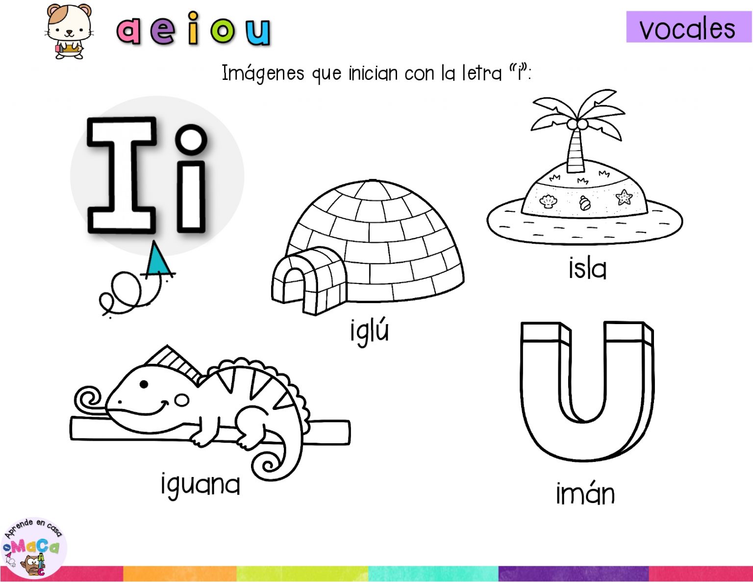 ¡Me divierto y aprendo las VOCALES! - Orientacion Andujar