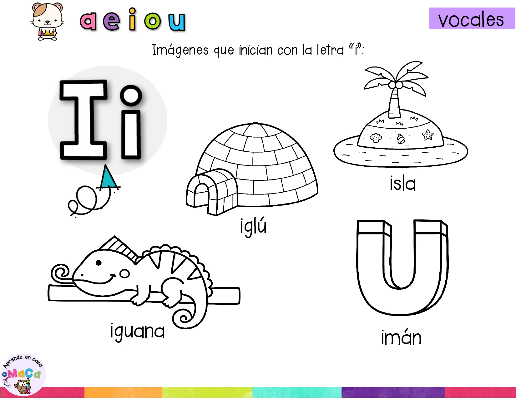¡Me divierto y aprendo las VOCALES! - Orientacion Andujar