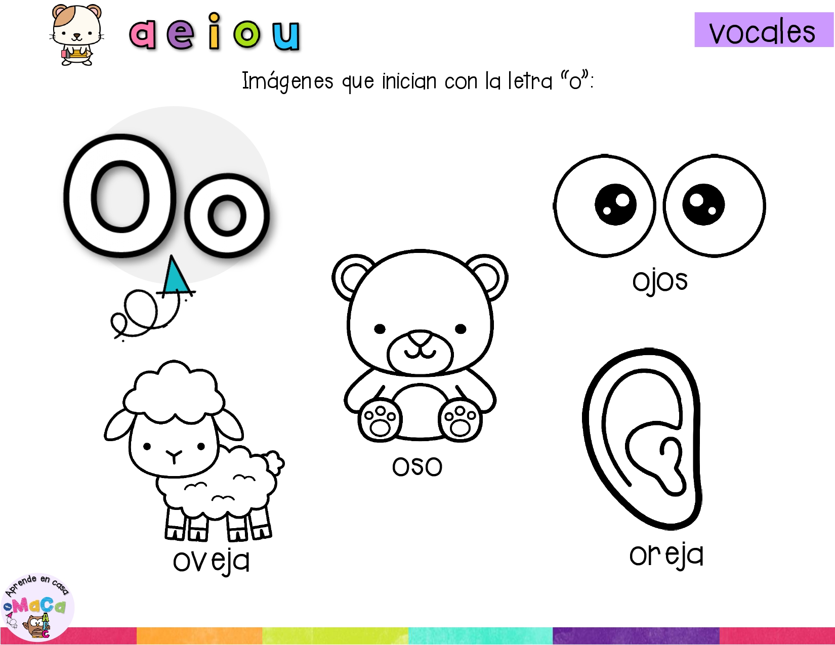¡Me divierto y aprendo las VOCALES! - Orientacion Andujar