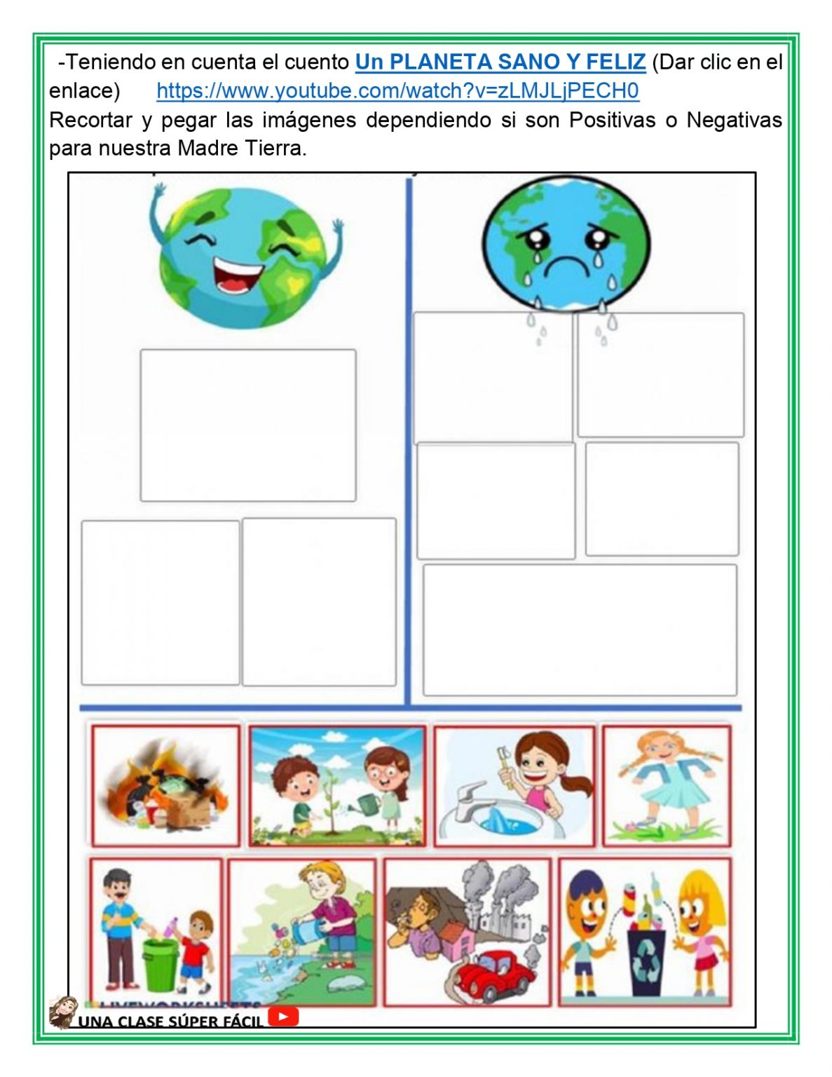 Cuaderno de Actividades Día de la Tierra - Orientacion Andujar