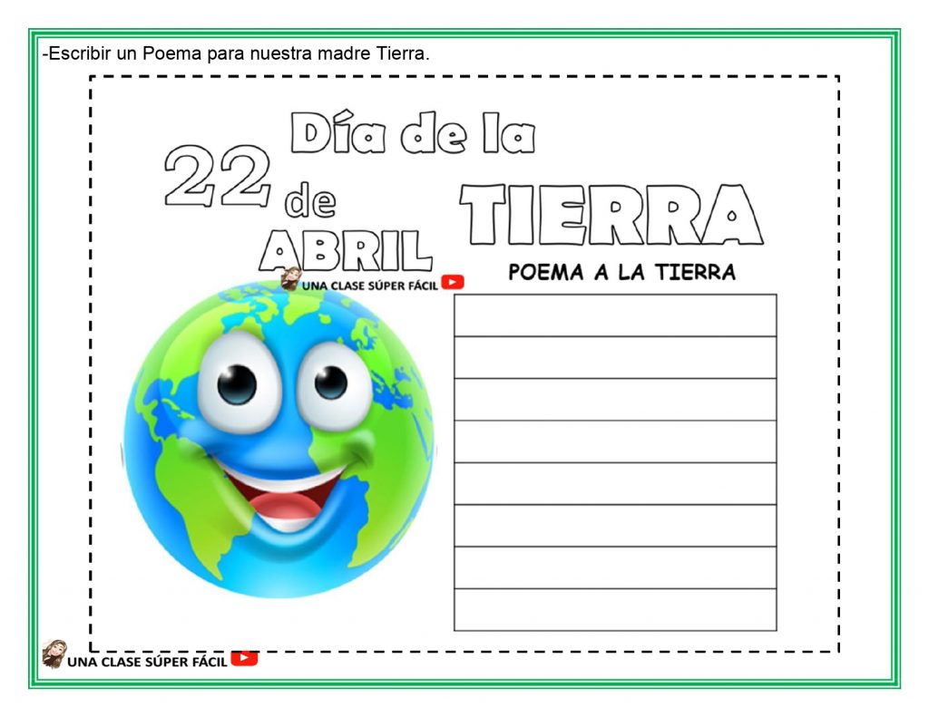 Cuaderno de Actividades Día de la Tierra - Orientacion Andujar