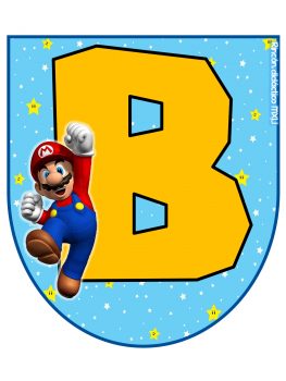 Banner bienvenidos de Mario Bros - Orientacion Andujar