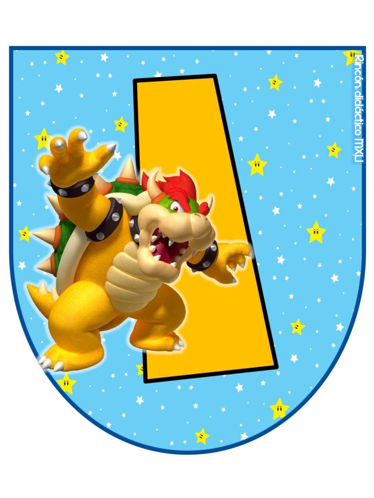 Banner bienvenidos de Mario Bros - Orientacion Andujar