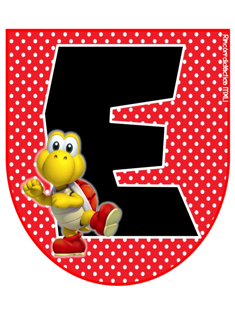 Banner bienvenidos de Mario Bros - Orientacion Andujar