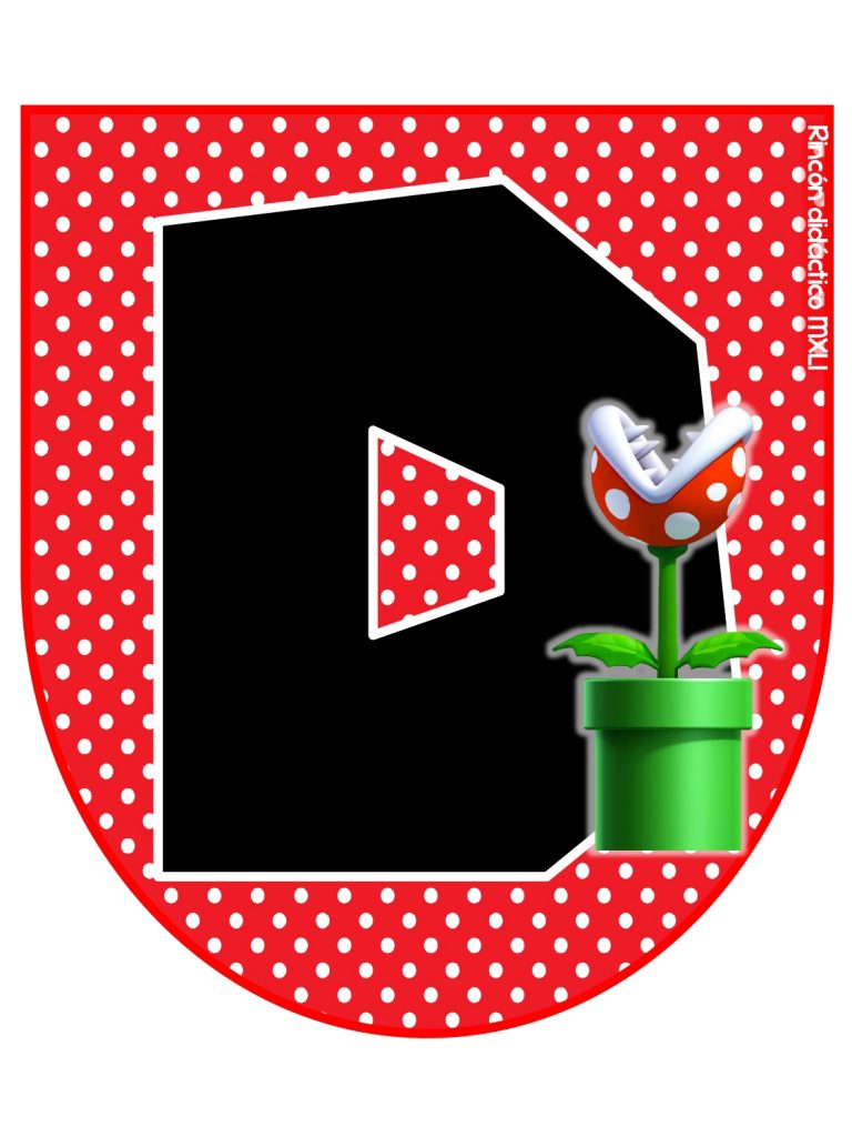 Banner bienvenidos de Mario Bros - Orientacion Andujar