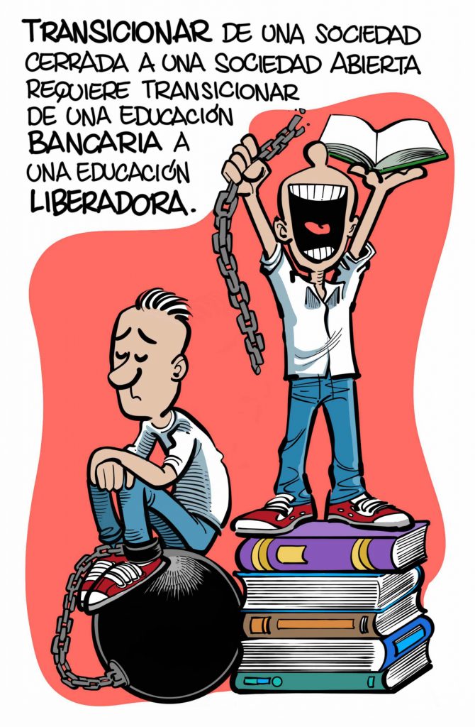 Bonito cómic Paulo Freire 2023 - Orientacion Andujar