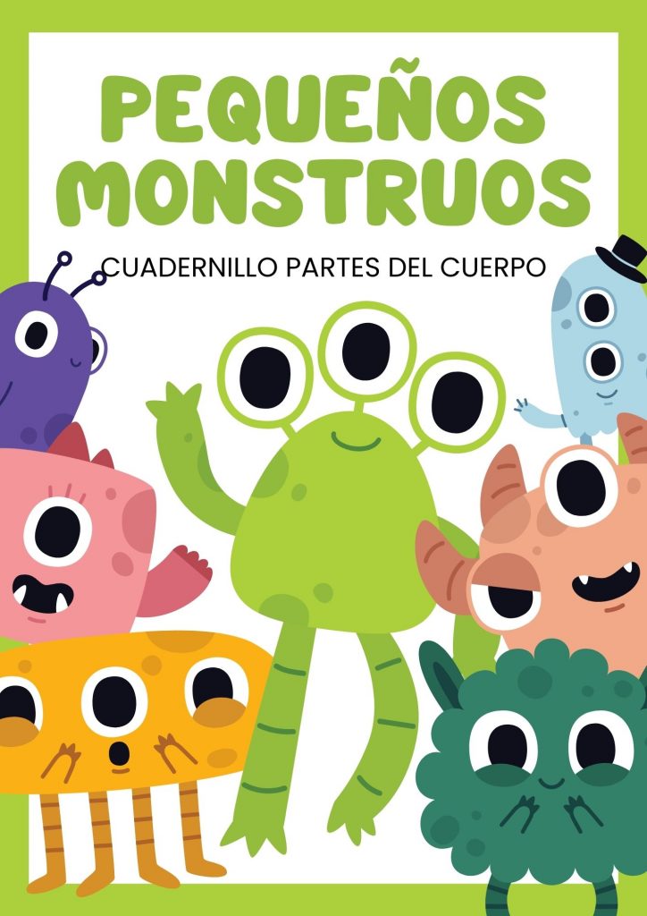 CUADERNILLO CONTAMOS LAS PARTES DEL CUERPO MIS QUERIDOS MONSTRUOS ...
