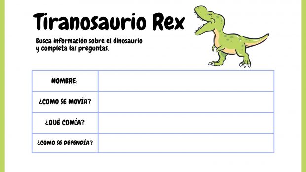 Cuadernillo de investigación sobre los dinosaurios (2) - Orientación ...