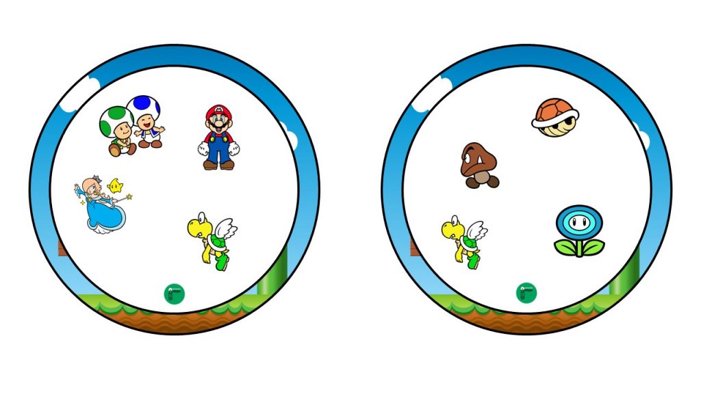 Divertido dobble de Super Mario Bros - Orientacion Andujar