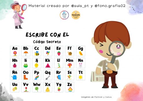 Nuevo recurso de lecto-escritura Escribe con el código secreto ...