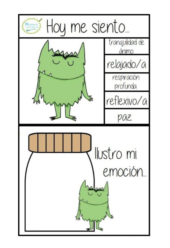Hoy me siento... TRABAJAMOS LAS EMOCIONES - Orientacion Andujar