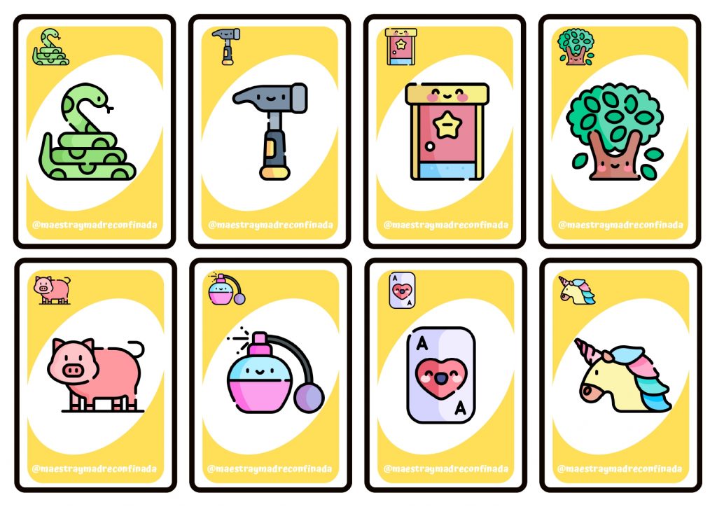 "JUEGO DEL UNO" FONEMA R - Orientacion Andujar