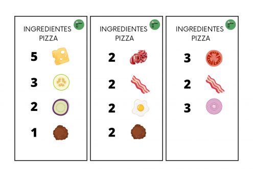 Juego DIVERTIDO de atención: CREA TU PROPIA PIZZA - Orientacion Andujar