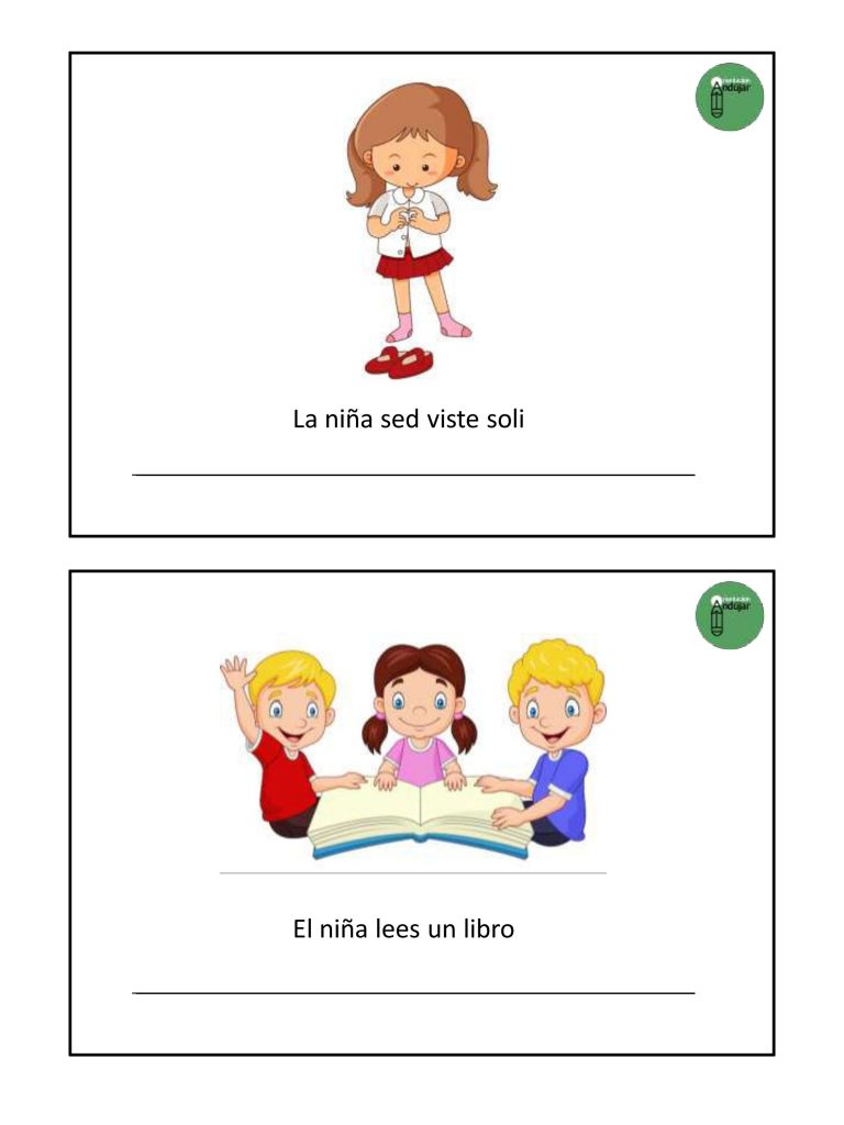 Lectoescritura - Corrige las palabras incorrectas - Orientacion Andujar