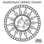 Nuevas mandalas colorea y diviertete con Mario Bross y sus amigos ...