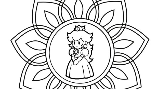 Nuevas mandalas colorea y diviertete con Mario Bross y sus amigos2 ...