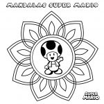 Divertidas mandalas de Super Mario para colorear - Actividades de ...