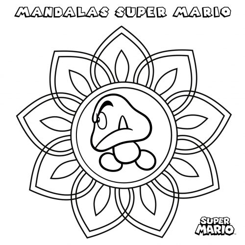 CREATIVIDAD Y ATENCIÓN con bonitas mandalas super mario - Orientacion ...