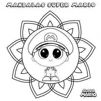 CREATIVIDAD Y ATENCIÓN con bonitas mandalas super mario - Orientacion ...