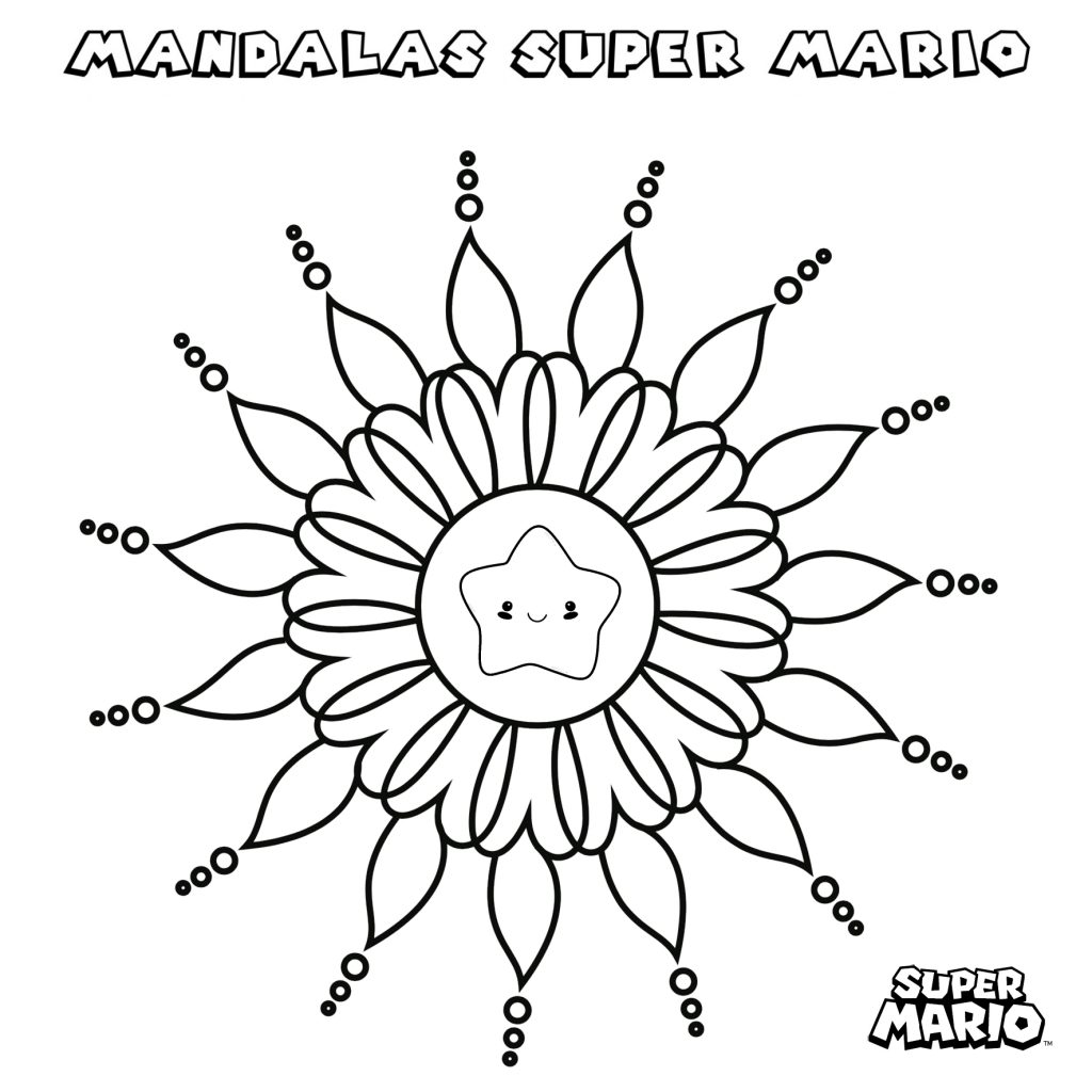 CREATIVIDAD Y ATENCIÓN con bonitas mandalas super mario - Orientacion ...