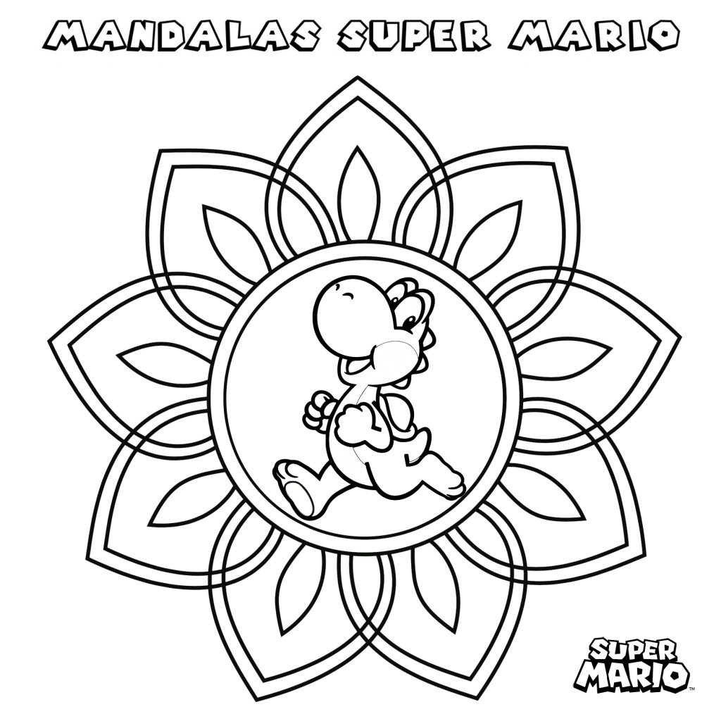 CREATIVIDAD Y ATENCIÓN con bonitas mandalas super mario - Orientacion ...
