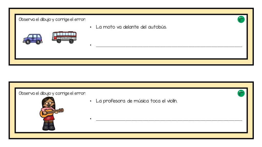frases con error (2) - Orientación Andújar - Recursos Educativos