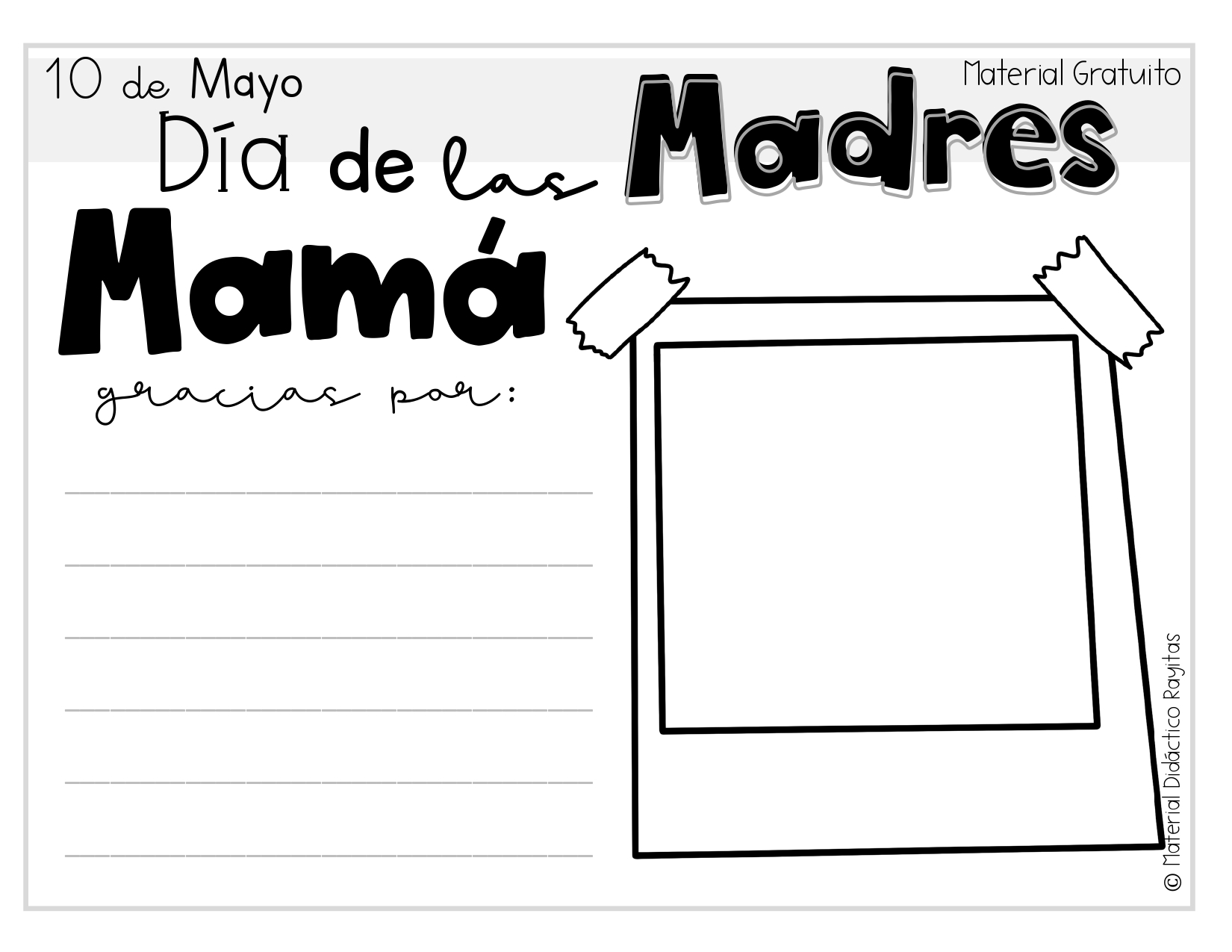 Bonitas actividades para trabajar en clase el día de las madres ...