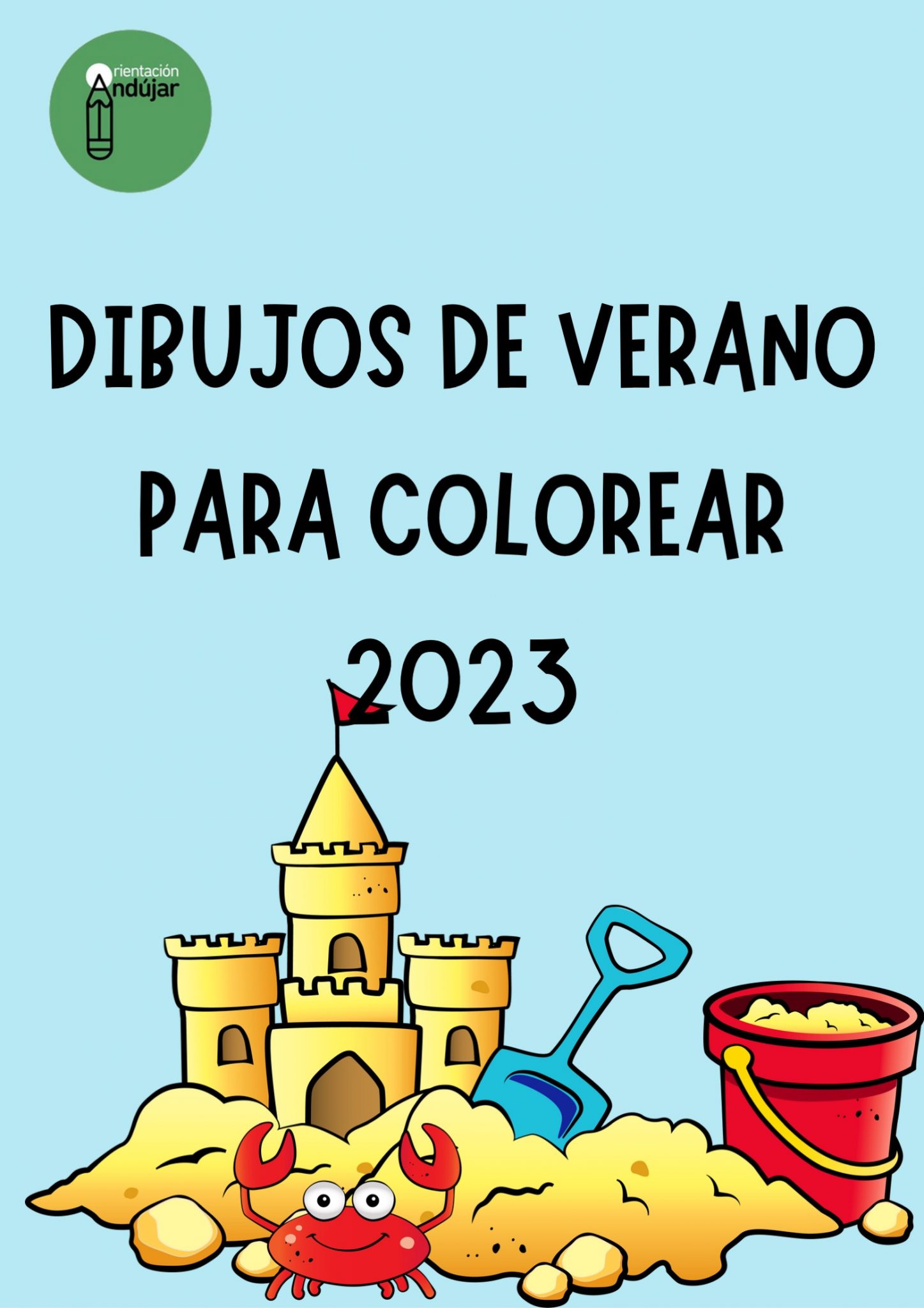 Dibujos de verano para colorear - Actividades de infantil y primaria