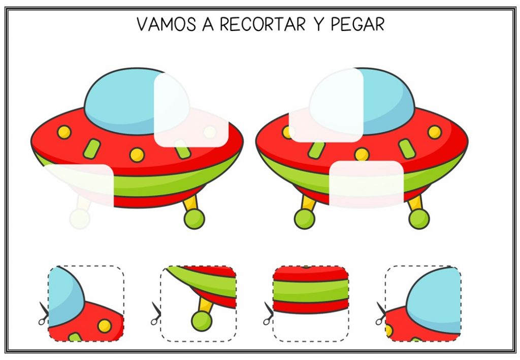 CUADERNO RECORTA Y PEGA TRABAJAMOS LA ATENCIÓN - Orientacion Andujar