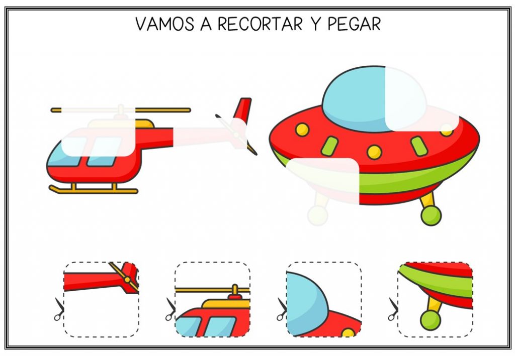 CUADERNO RECORTA Y PEGA TRABAJAMOS LA ATENCIÓN - Orientacion Andujar