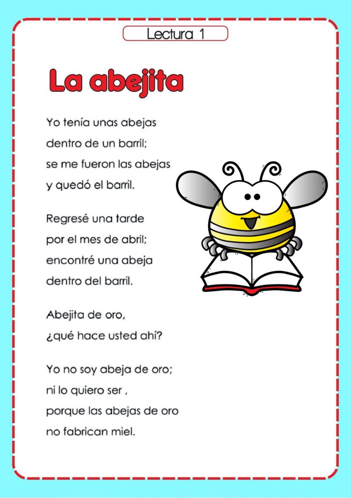 Cuaderno para practicar lectura con rimas - Orientacion Andujar