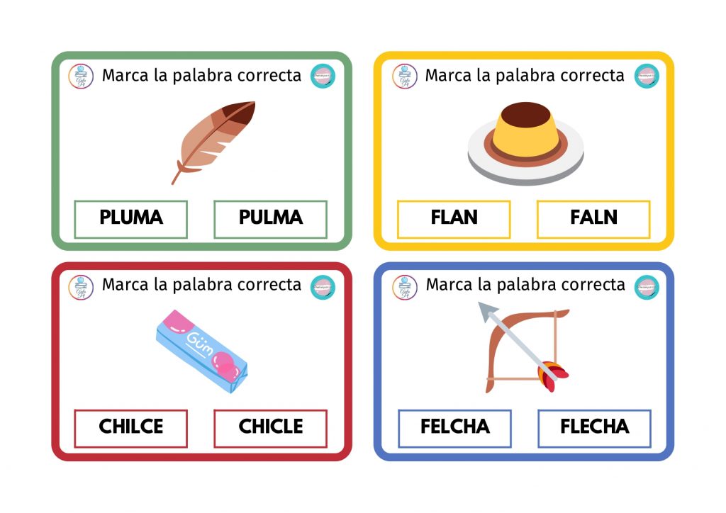 48 Tarjetas para trabajar dífonos con L, afianzar vocabulario ...
