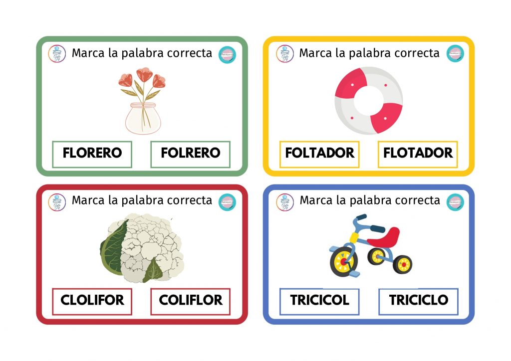 48 Tarjetas para trabajar dífonos con L, afianzar vocabulario ...