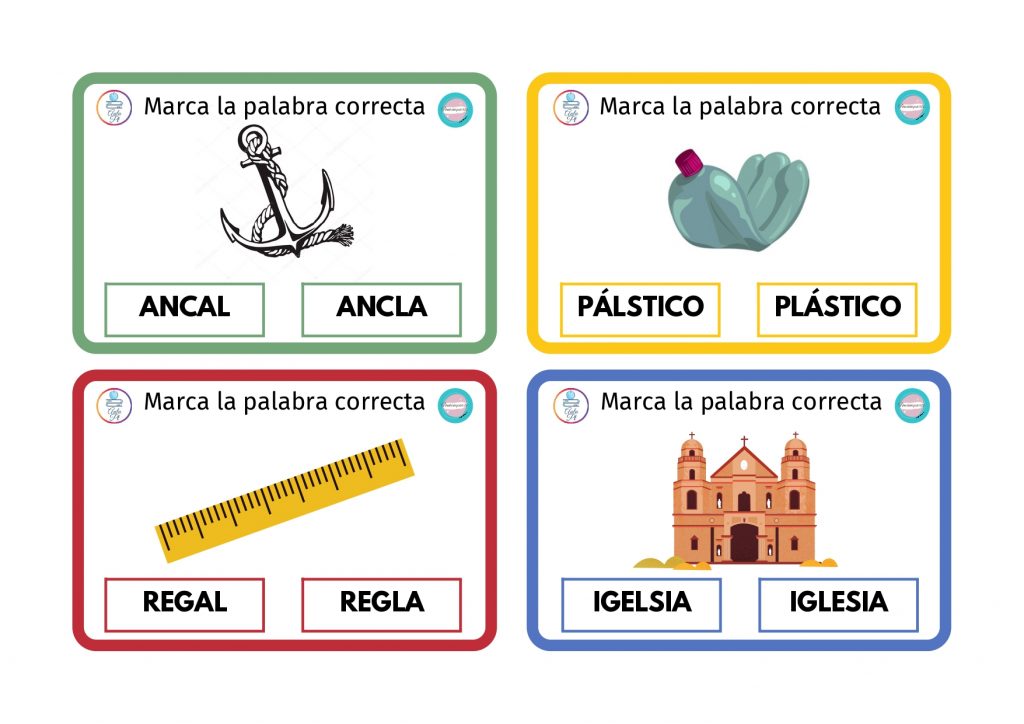 48 Tarjetas para trabajar dífonos con L, afianzar vocabulario ...