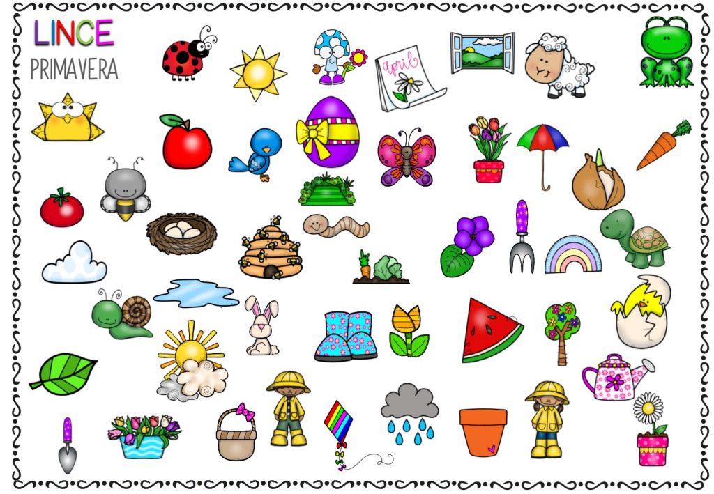 LINCE DE LA PRIMAVERA + 48 tarjetas VOCABULARIO - Orientacion Andujar