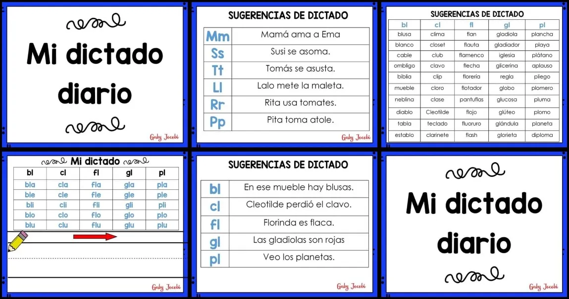 Recursos de aula MI DICTADO DIARIO - Orientacion Andujar