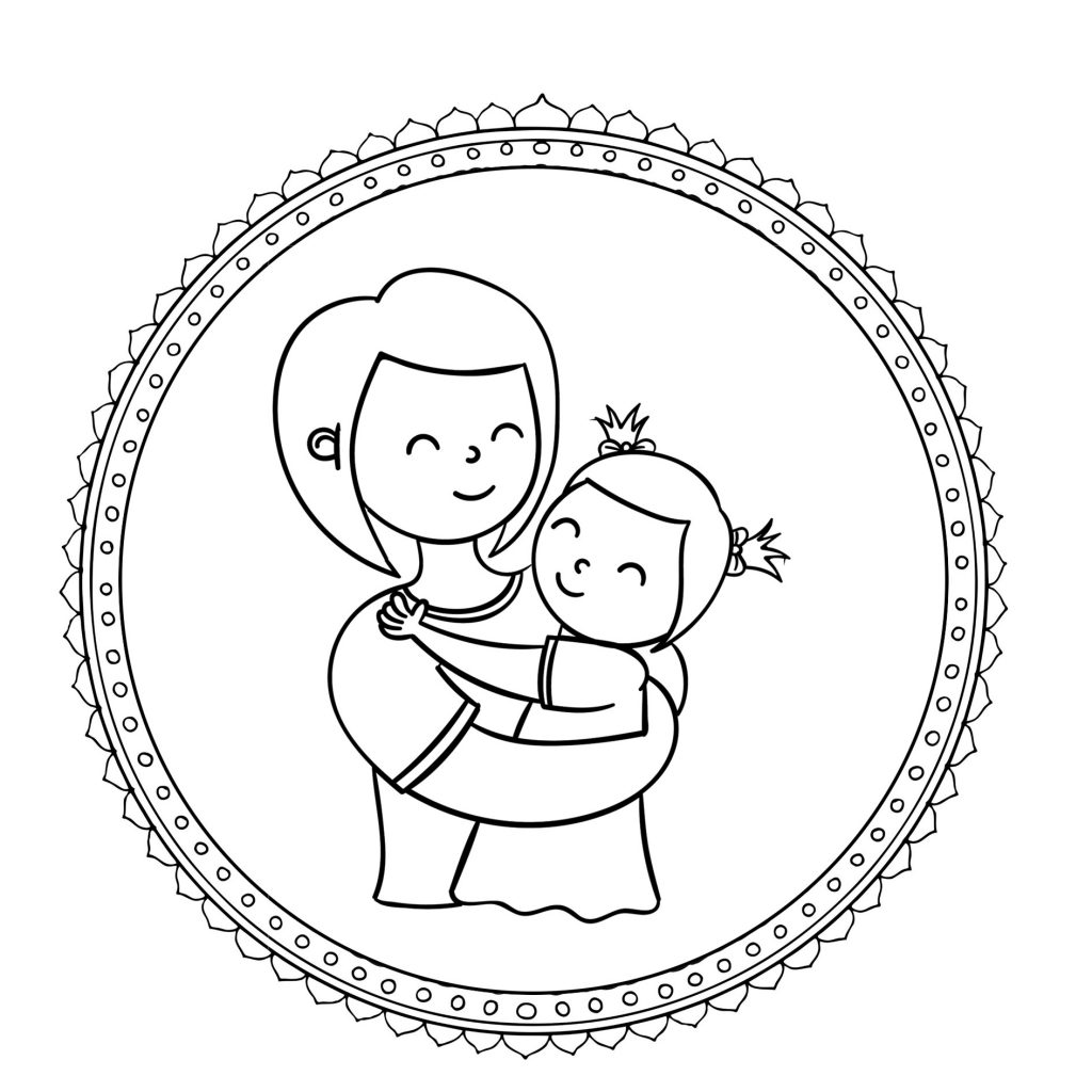 NUEVAS MANDALAS PARA COLOREAR DIA DE LA MADRE 2023 - Orientacion Andujar