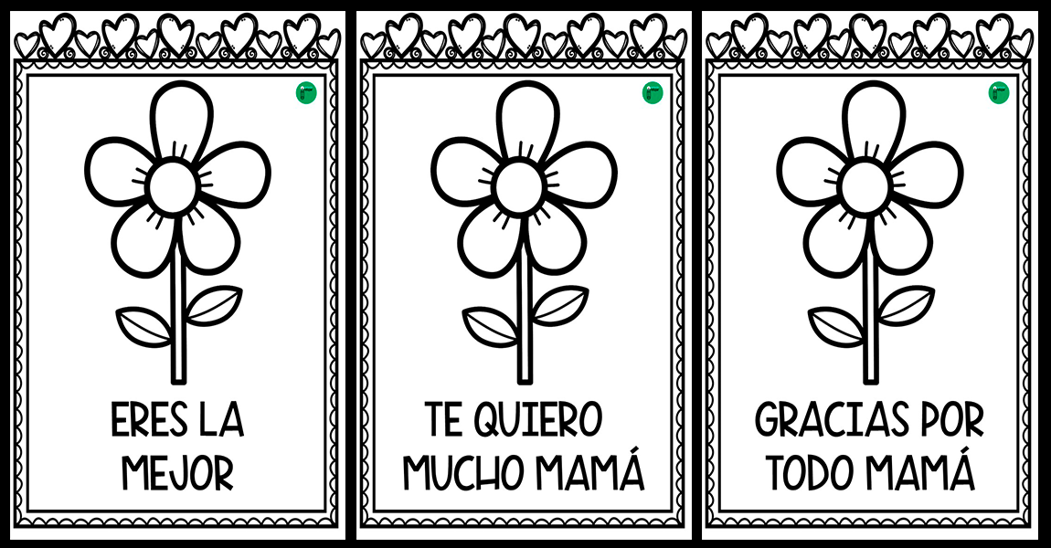 Una flor para mamá con un bonito mensaje - Orientacion Andujar