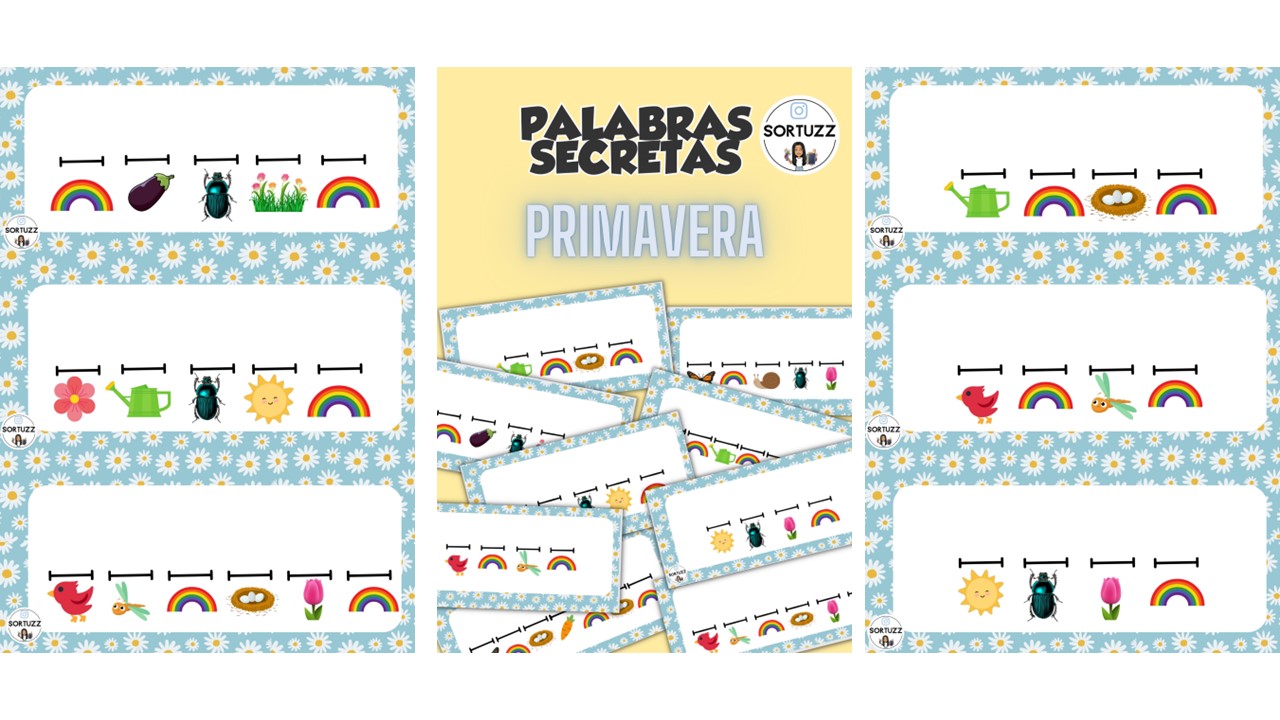 Rompecabezas De Búsqueda De Palabras De Primavera Para Imprimir