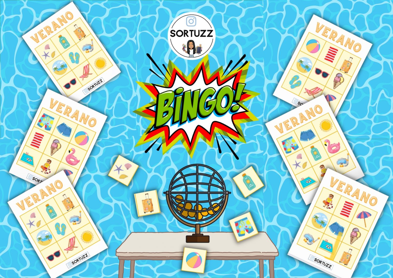 EL bingo del verano, vamos a jugar - Orientacion Andujar