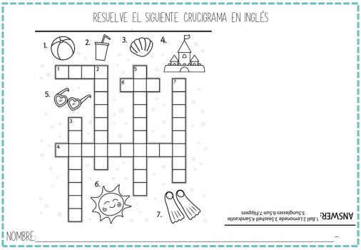 Divertido cuaderno de actividades variadas para este verano. Primer ...