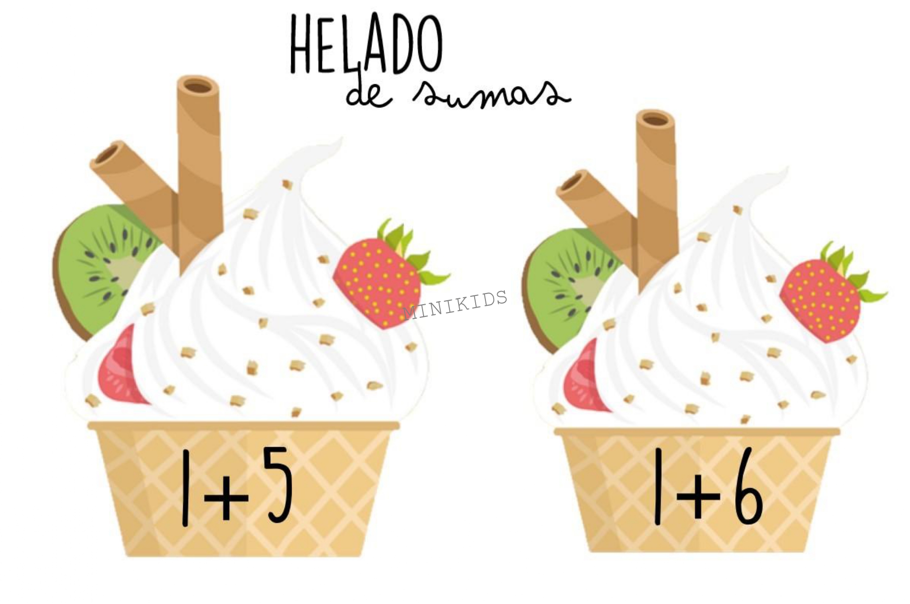 Divertidas sumas de helados - Orientacion Andujar