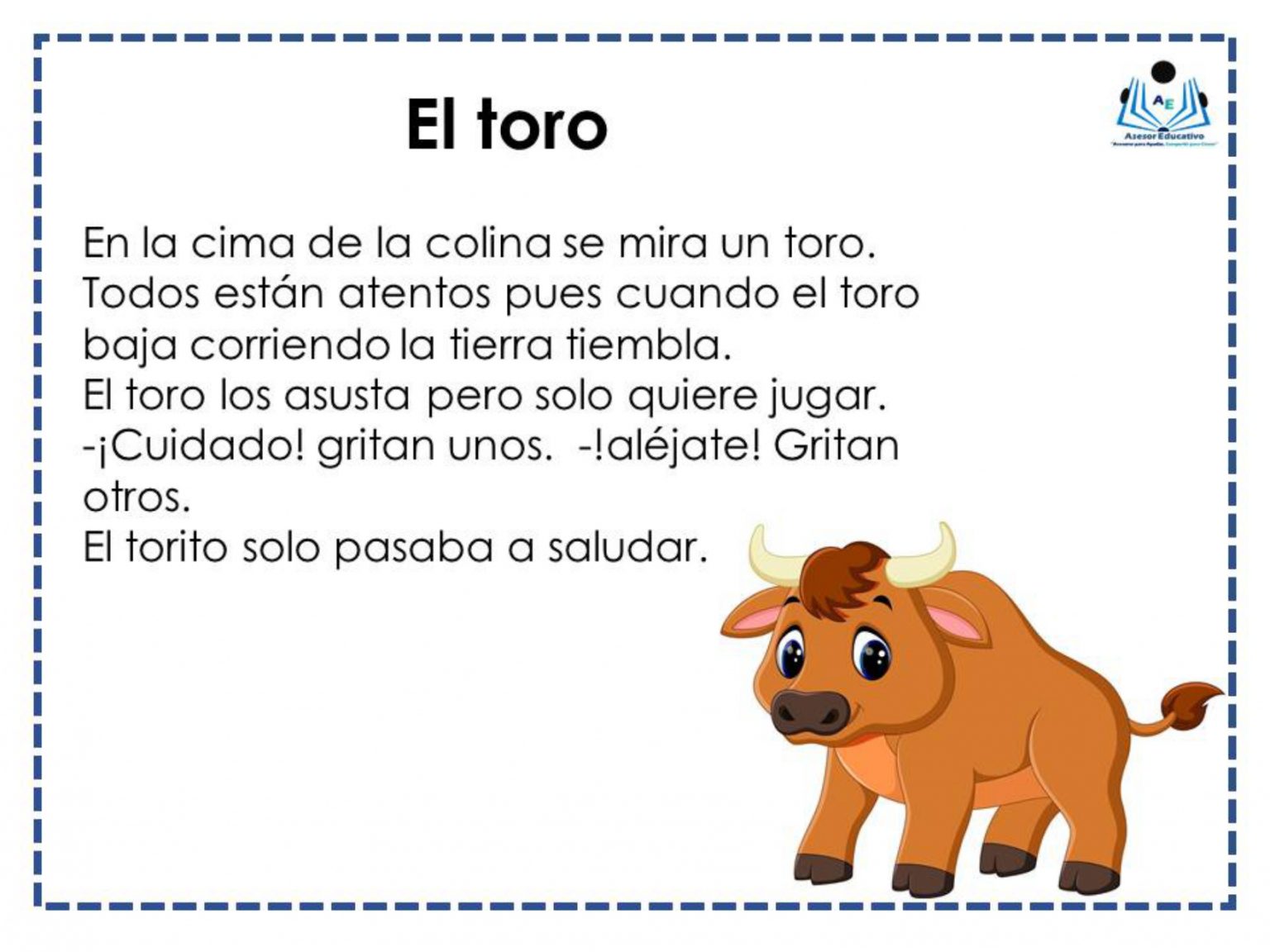 Material para leer y trabajar con lecturas cortas - Orientacion Andujar