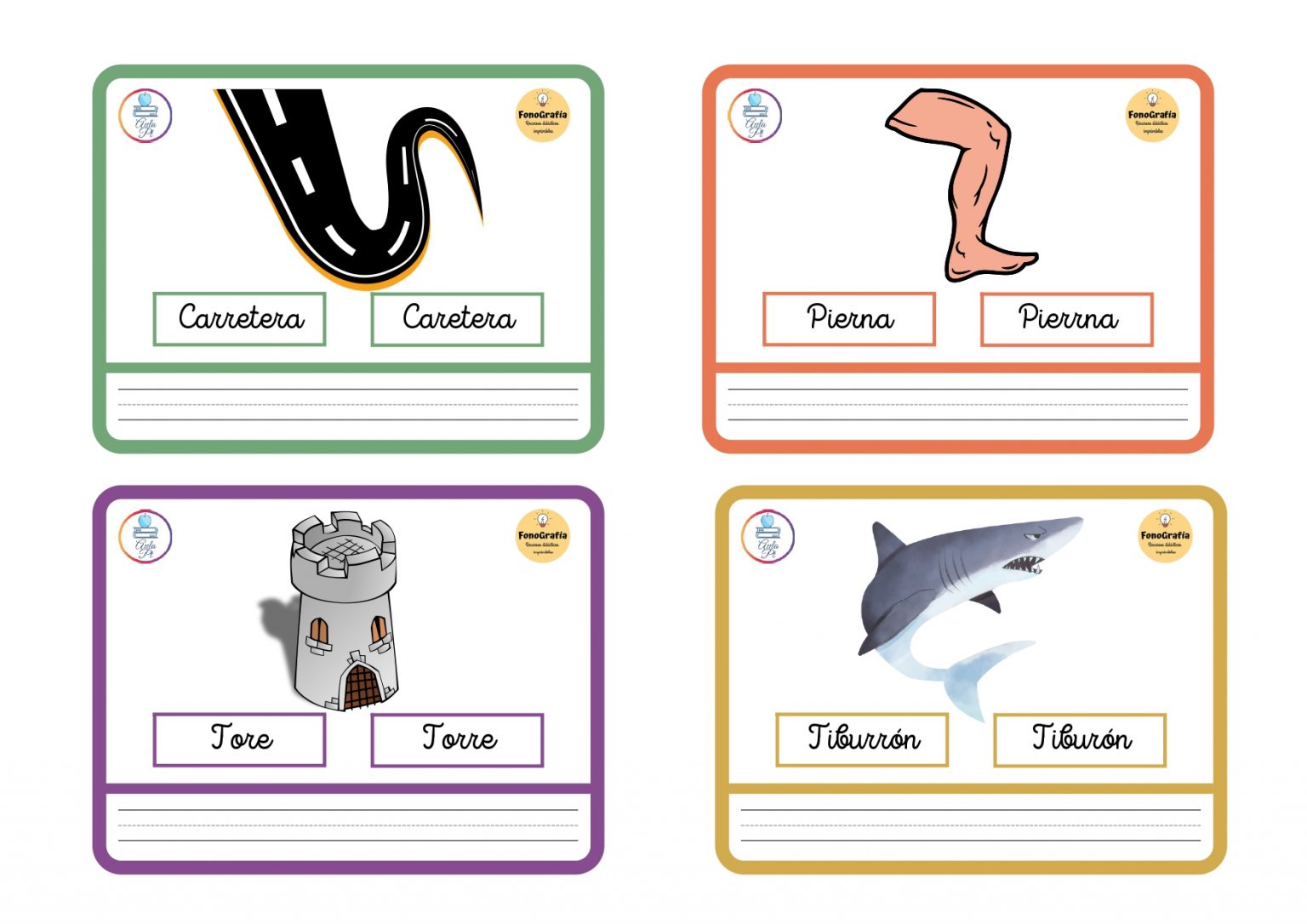 Recurso para trabajar la lectoescritura y la r y doble r - Orientacion ...