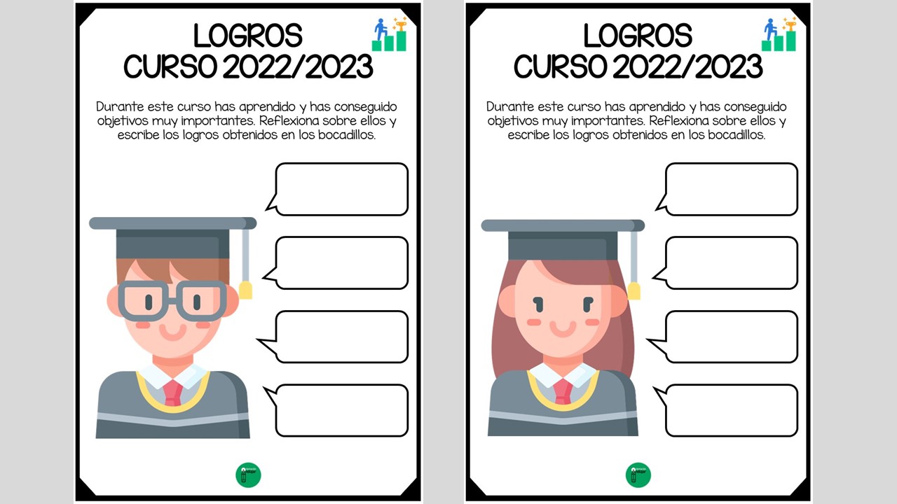 Dinámica últimos días de clase: Logros obtenidos curso 2022-2023 ...