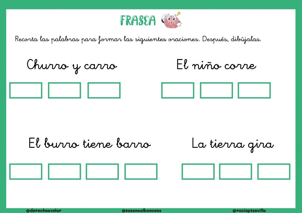 Método lectoescritura el mundo de las letras letra RR rr (14 letras ...