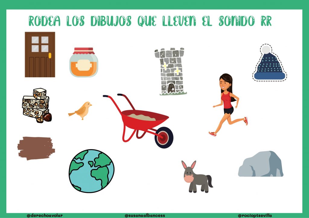 Método lectoescritura el mundo de las letras letra RR rr (14 letras ...